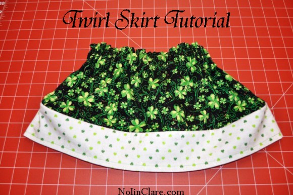 Twirl Skirt Tutorial | There's No I in Clare